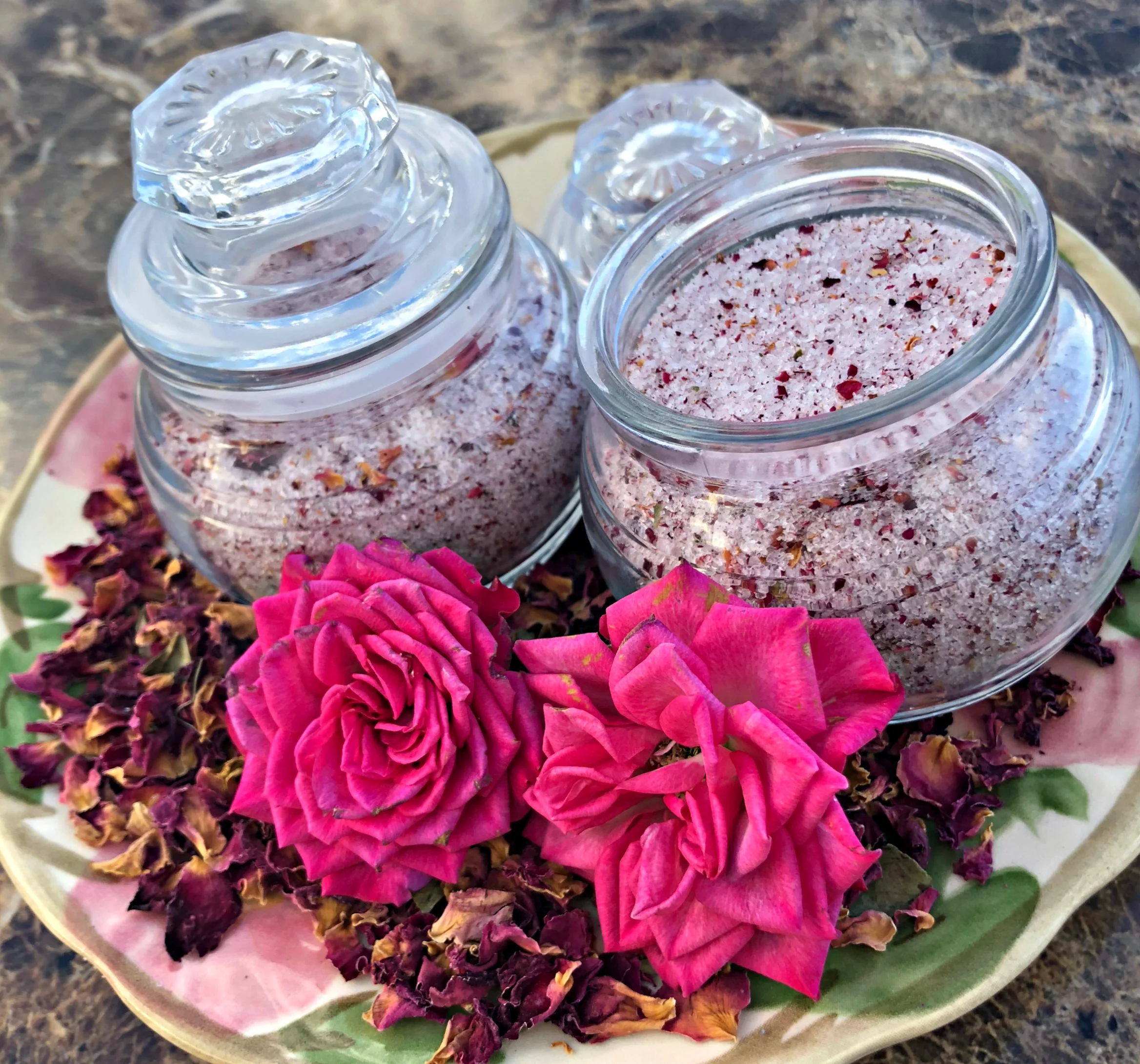 How to Make a Lovely Pink Rose Petal Body Scrub or Bath Soak — All ...