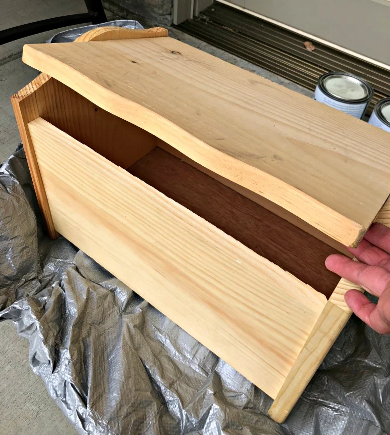 How to Paint a Triple Layer Distress on Unfinished Wood PLUS My ...