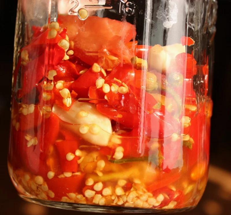 How to Make Fermented Hot Sauce with Dried Peppers — All Posts Healing ...