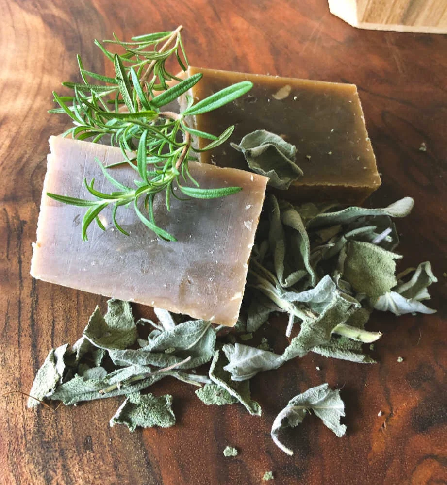 Gardener's Handmade Soap Recipe (Rosemary, Sage, Mint and Pumice) — All ...