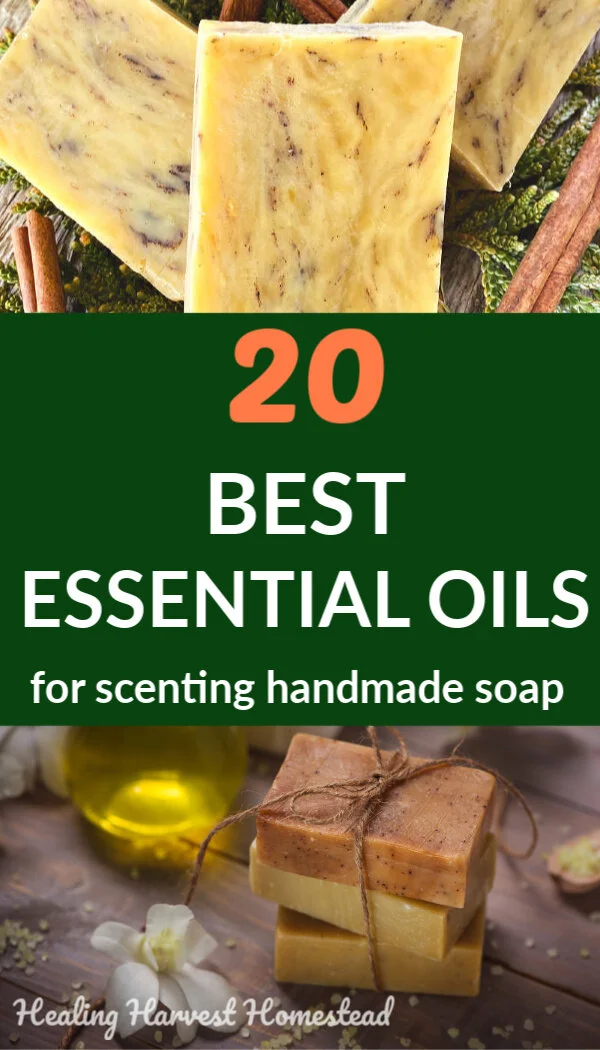 20 BEST Essential Oils and Blends to Scent Handmade Soap Naturally ...