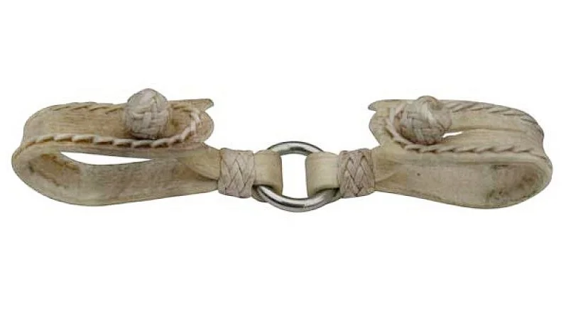 Hand Crafted Rawhide Double Key Ring Holder - Gaucho Style! - Hard to ...