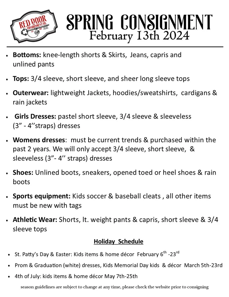 Home-Red Door Consignment