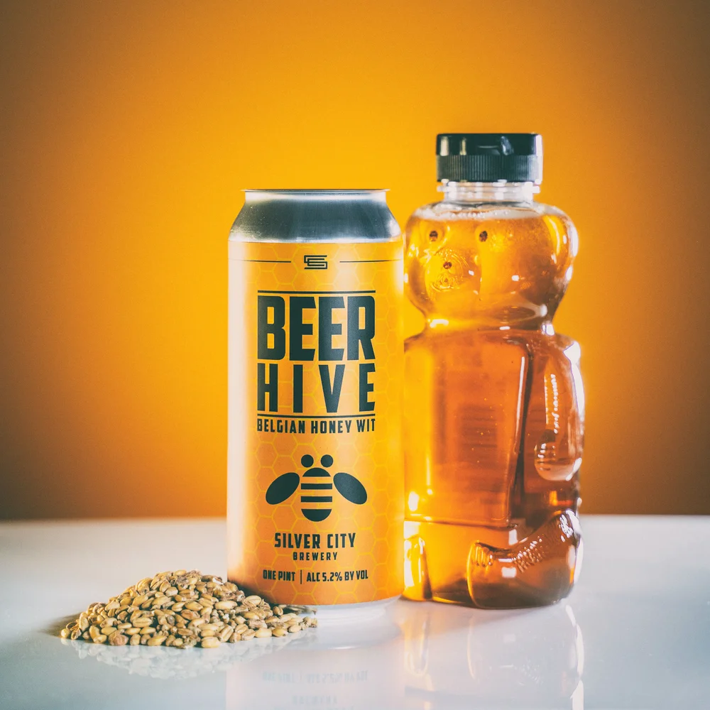 Silver City Brewery - Beer Hive: Belgian Honey Wit // Limited 16oz Can ...