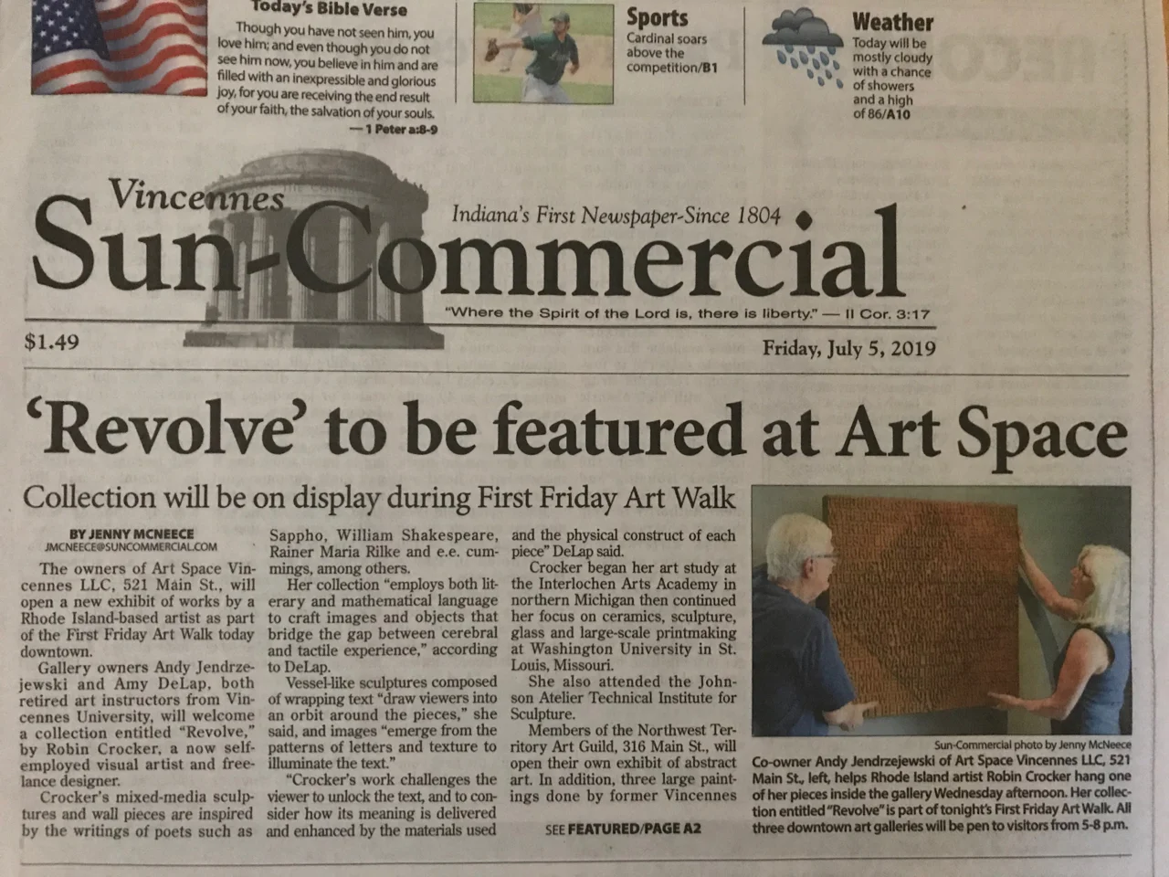 Press — Robin Crocker