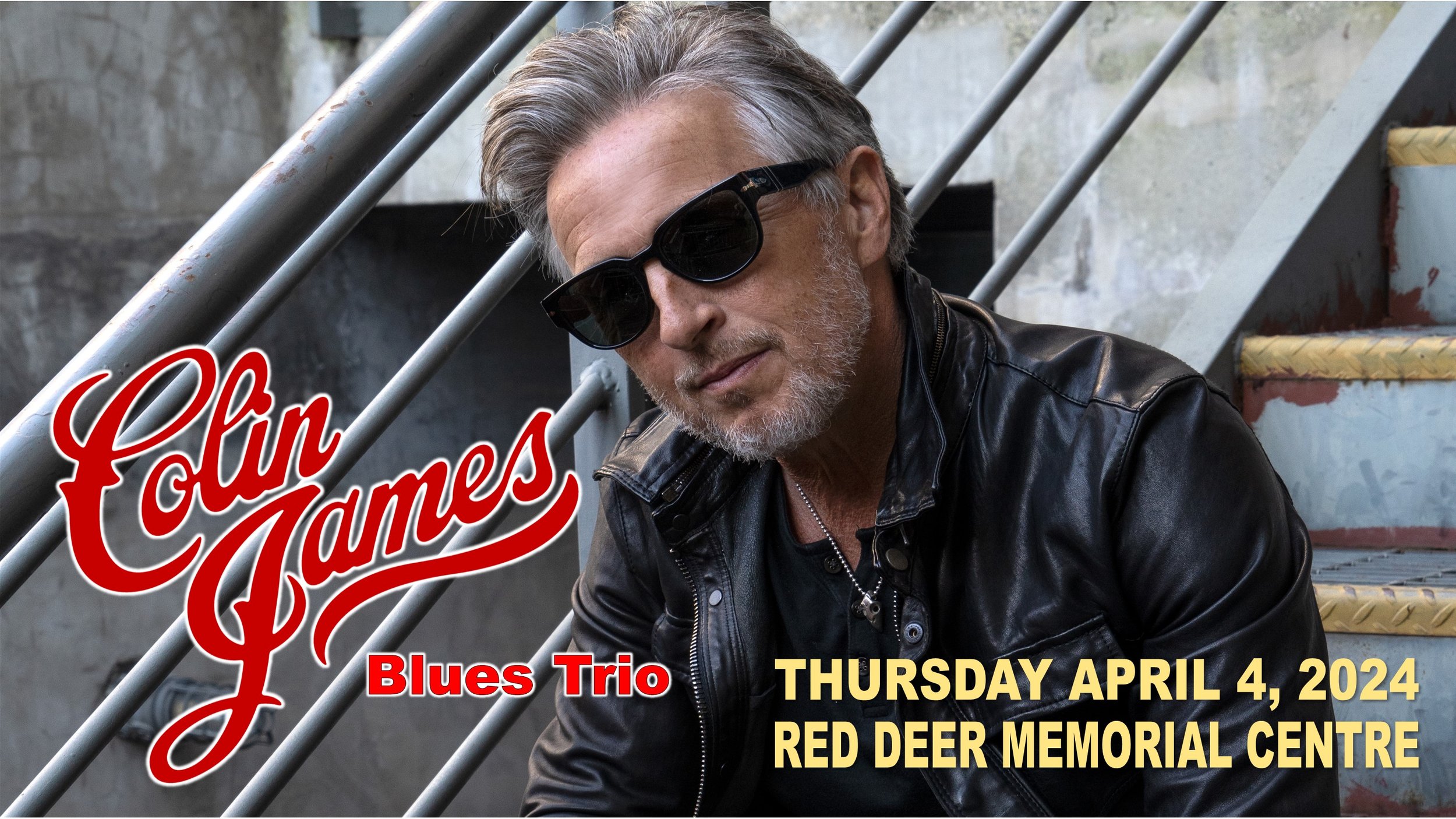 Colin James Blues Trio — Red Deer Memorial Centre