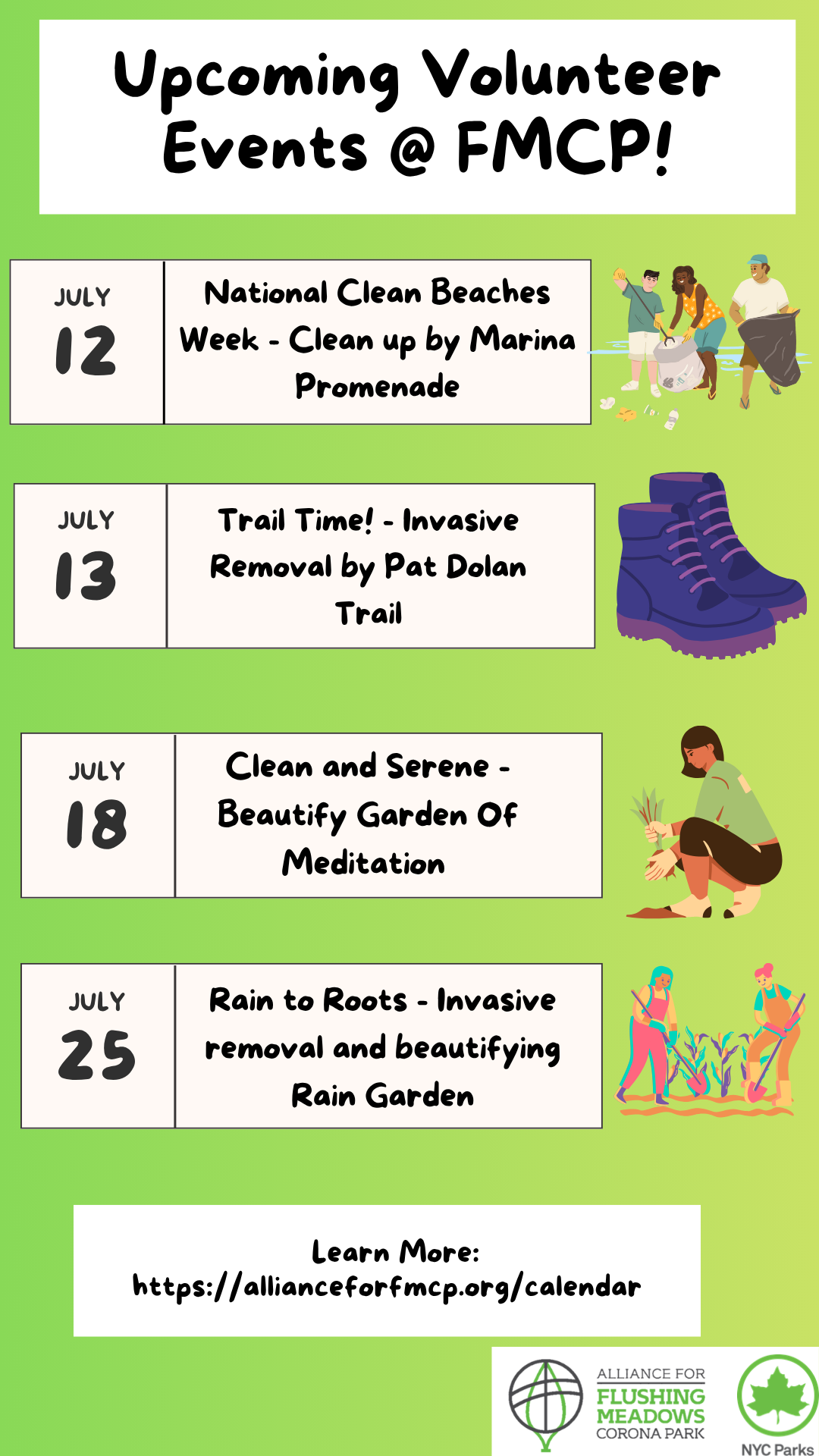 Events — Alliance for Flushing Meadows Corona Park