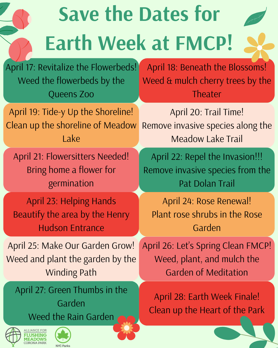 Events — Alliance for Flushing Meadows Corona Park