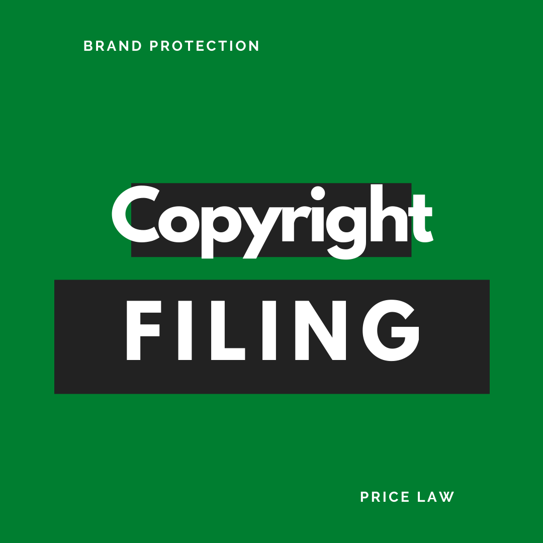 Copyright Filing — PriceLaw