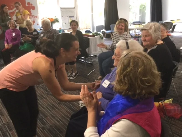Dance Therapy Melbourne, Seated movement classes, Dance for aged care ...