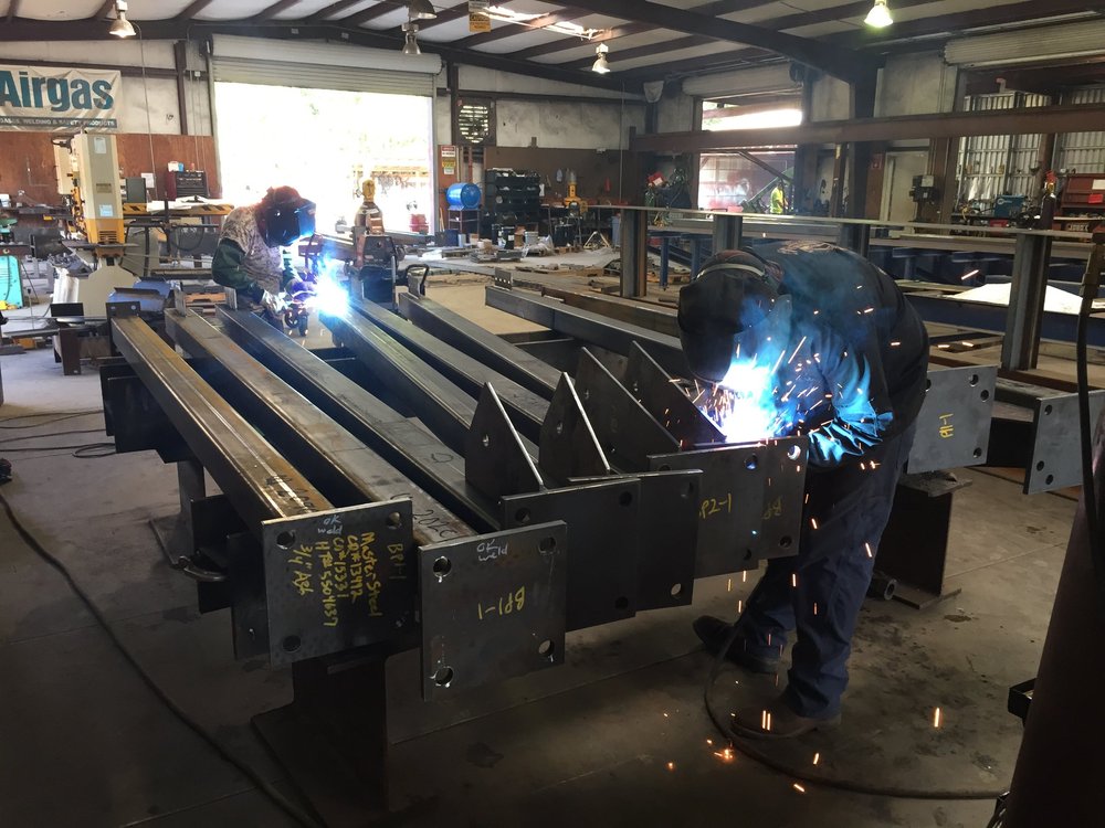 Steel Beam Fabrication - The Best Picture Of Beam