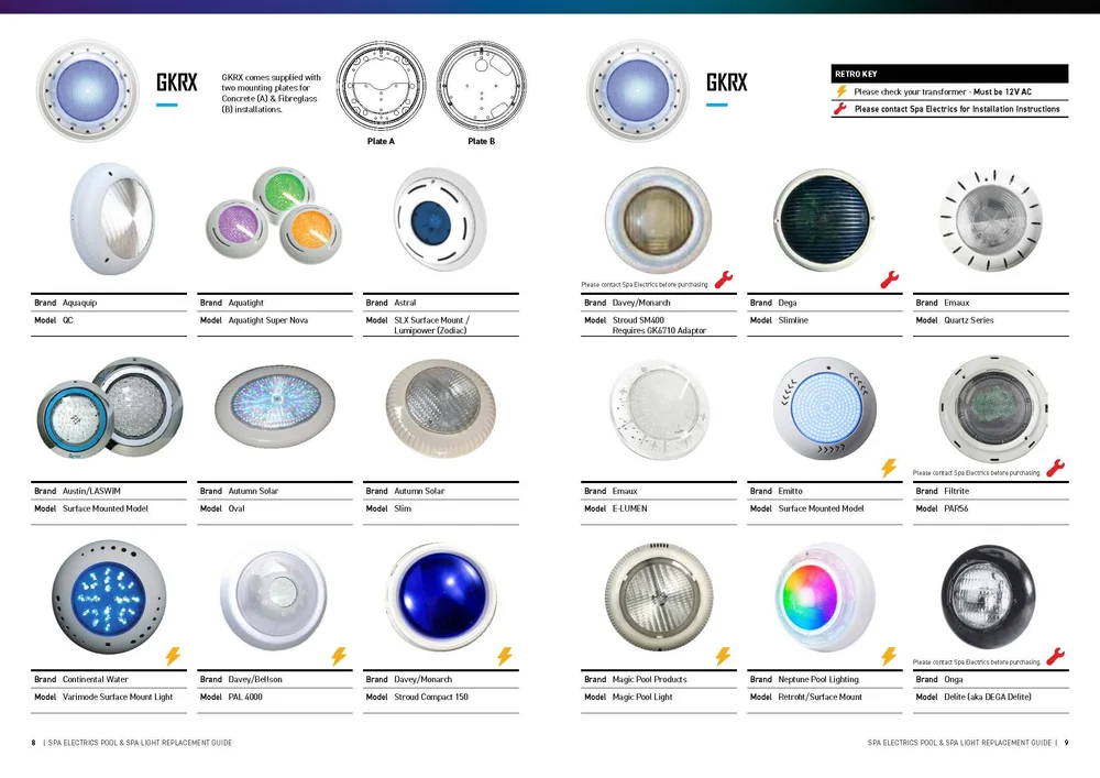 Retro-Fit Pool Lights | Easy LED Upgrades | Spa Electrics — Spa Electrics