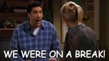 Were Ross and Rachel on a Break? — Reflection Counselling Services