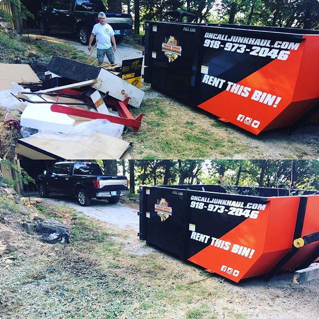 Dumpster Rental Services in Oklahoma | On Call Junk Haul