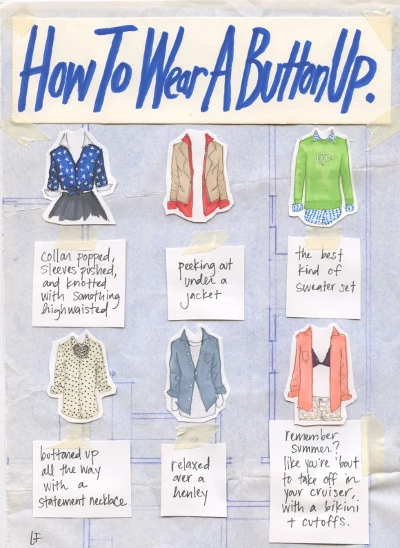 How To Wear A Button Up — Lauren Friedman