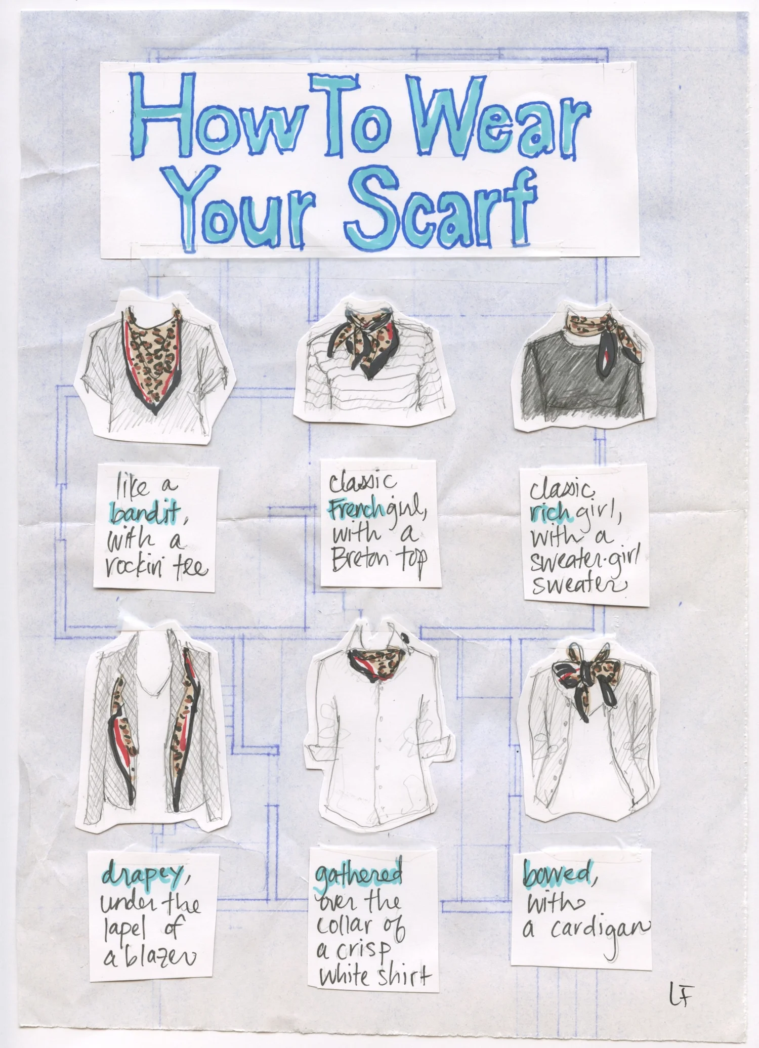 How to Wear Your Scarf — Lauren Friedman