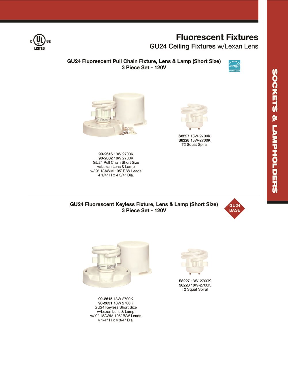 GU24 Sockets / Receptacles - The Lighting Guy Ontario
