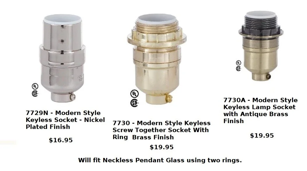 Die Cast Aluminum Lamp Sockets - The Lighting Guy Ontario