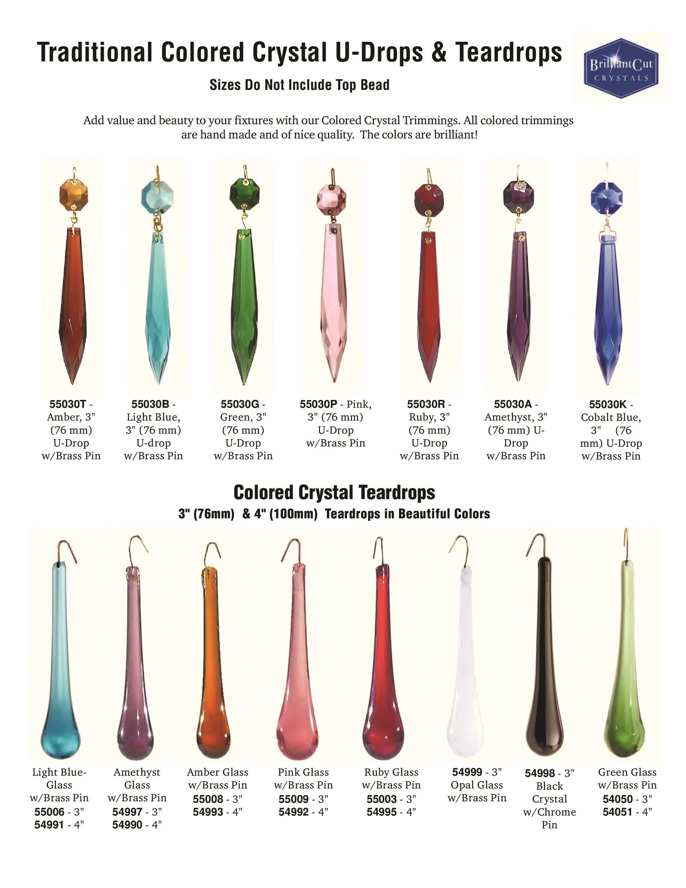 Chandelier Crystal Parts - The Lighting Guy Ontario