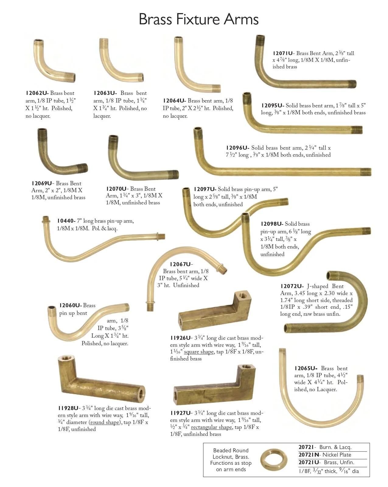 Threaded Pipes / lamp Rods/ Nipples / Tubing - The Lighting Guy Ontario