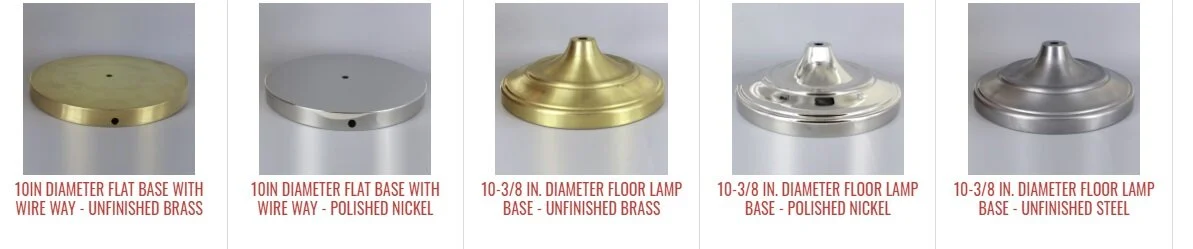 Lamp Bases
