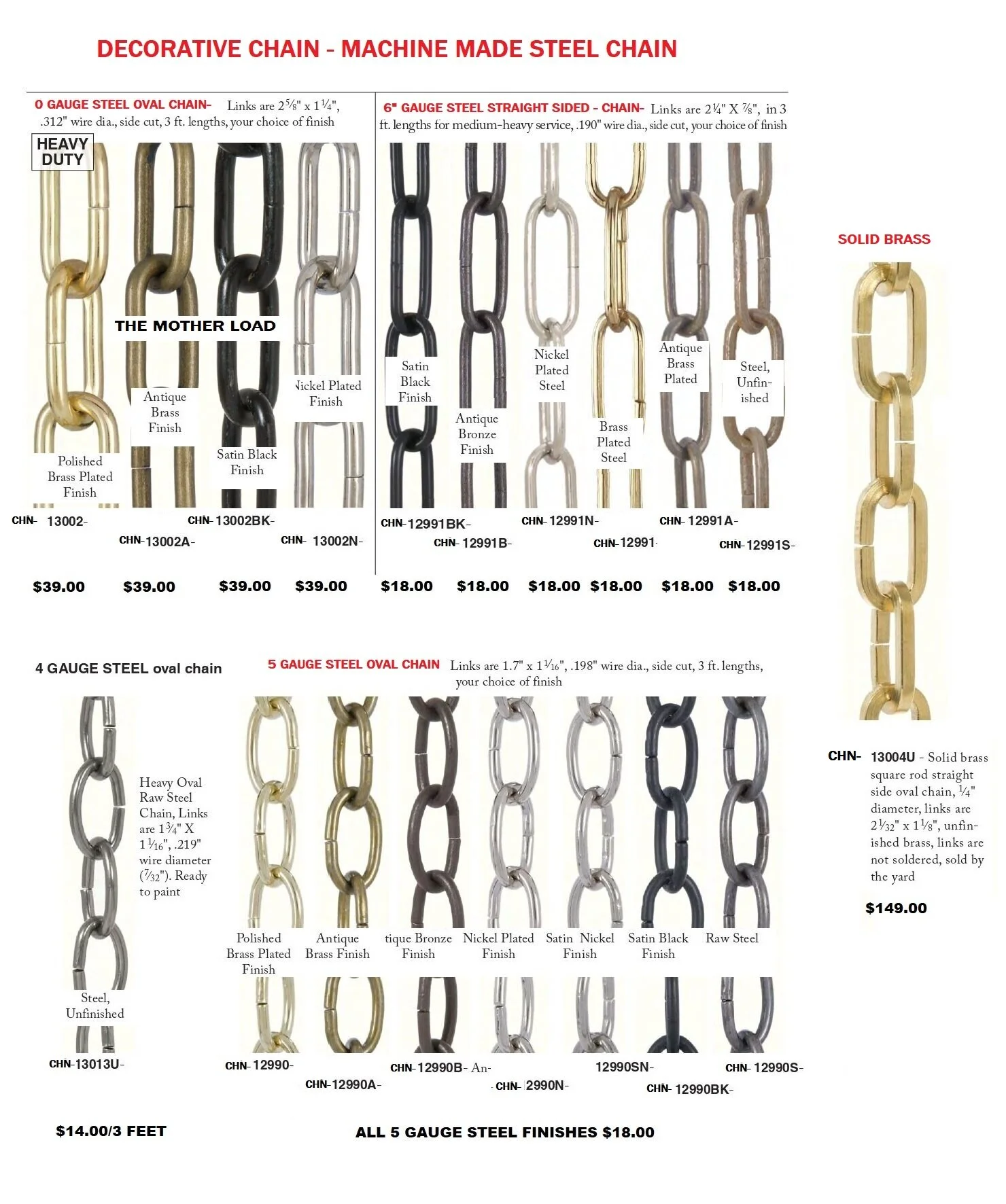 Chandelier Chains - The Lighting Guy Ontario