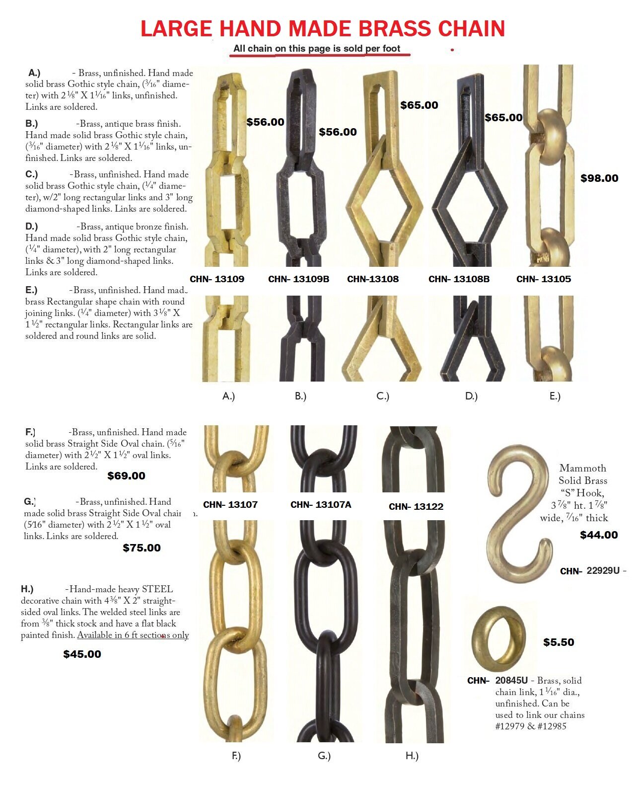 Chandelier Chains - The Lighting Guy Ontario