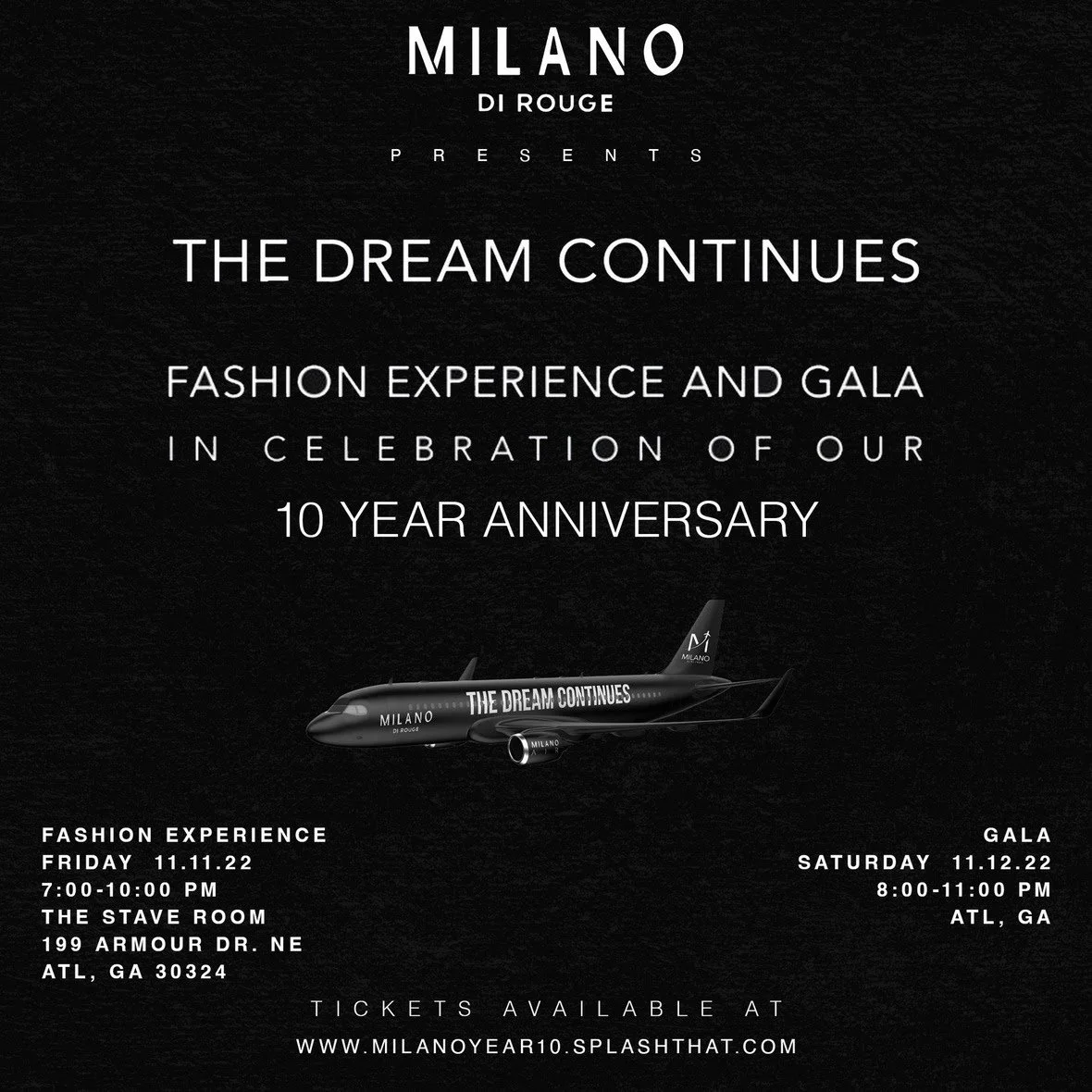 Milano Di Rouge 10 Year Anniversary Celebration Weekend in Atlanta ...