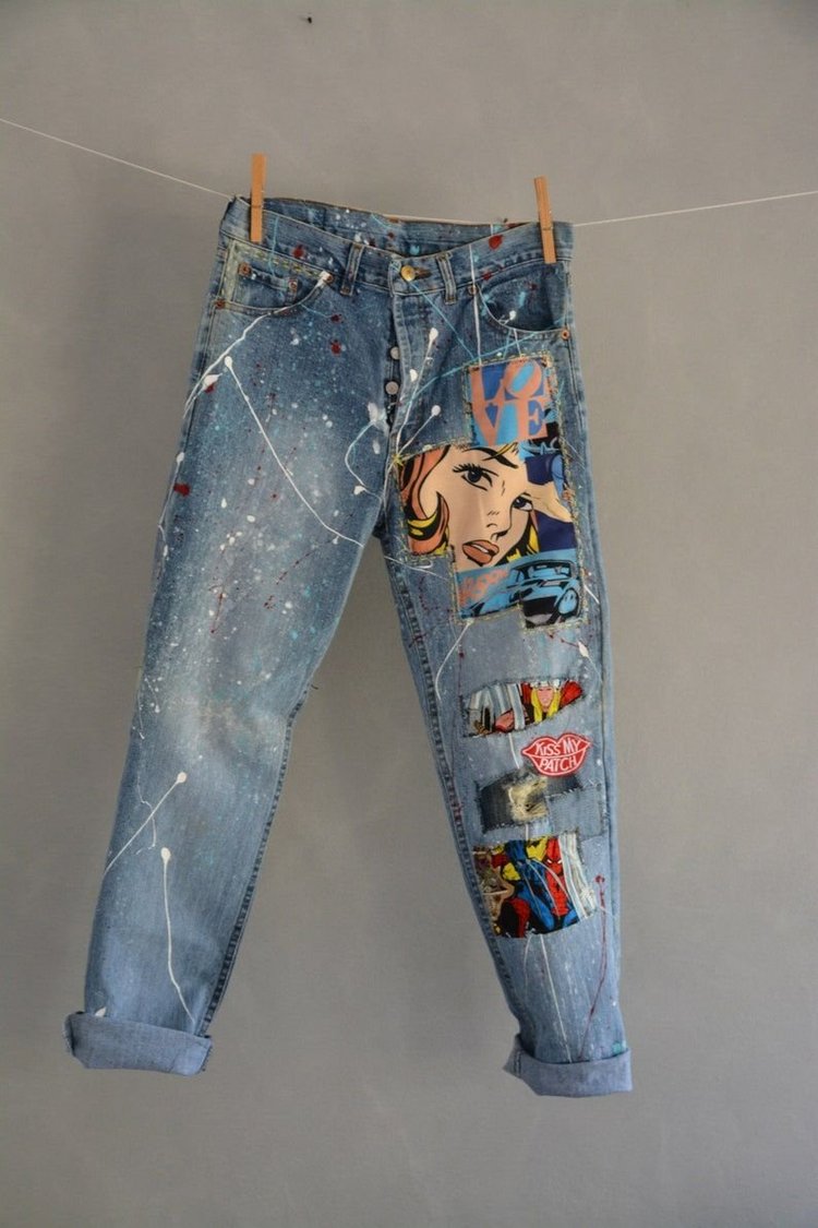 Fun Ways to Customize Your Favorite Denim Jeans and Jackets — Glitz and ...