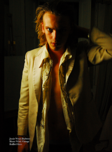 Jamie Campbell Bower Burberry