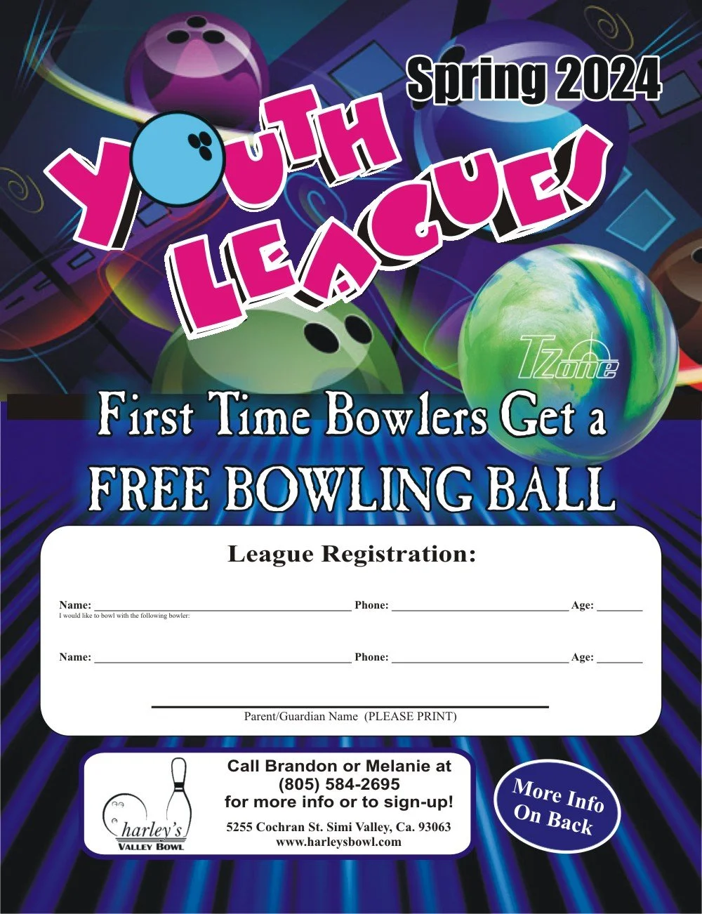 Bowling Leagues — harley's Bowl