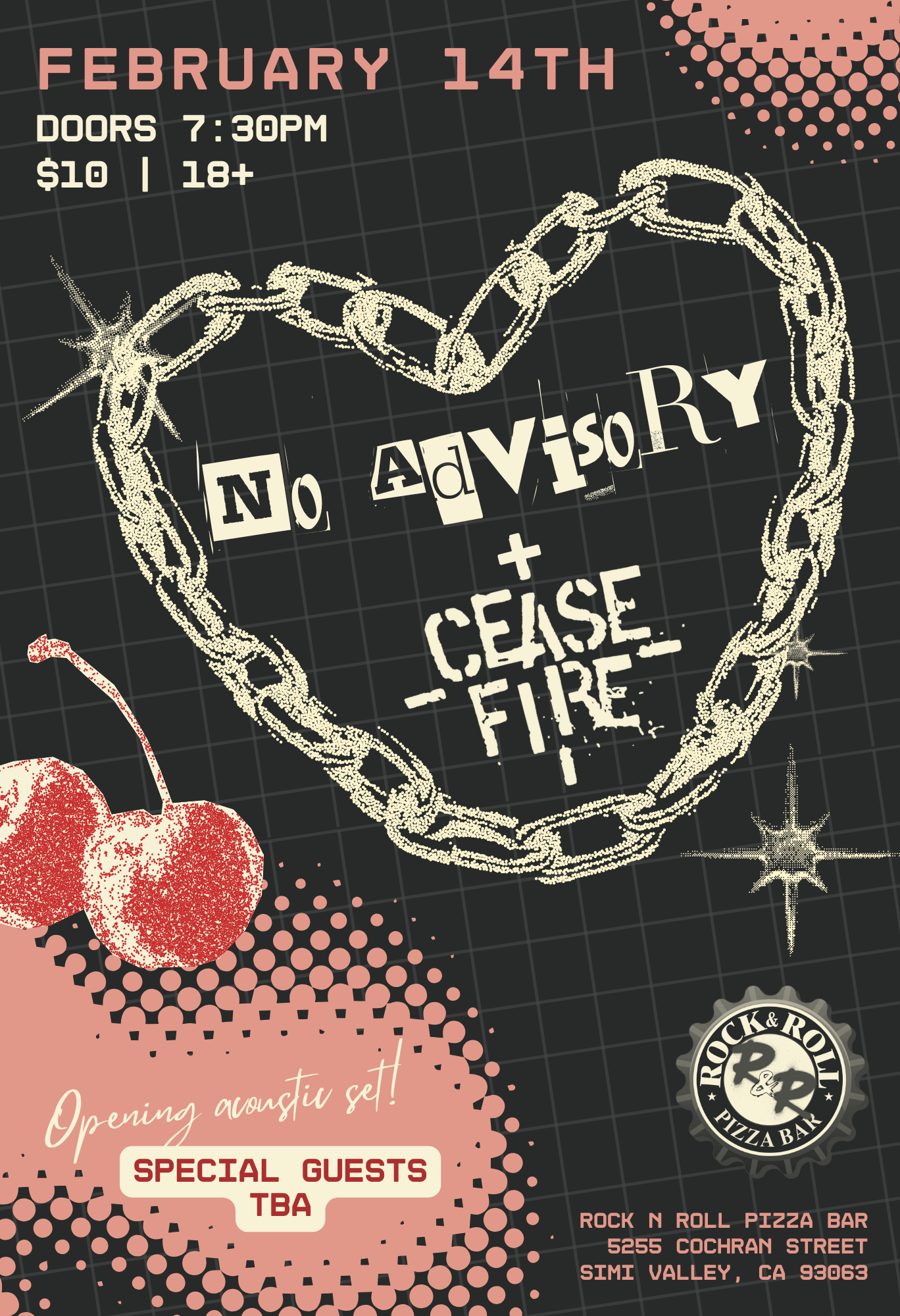 No Advisory with Cease Fire — harley's Bowl