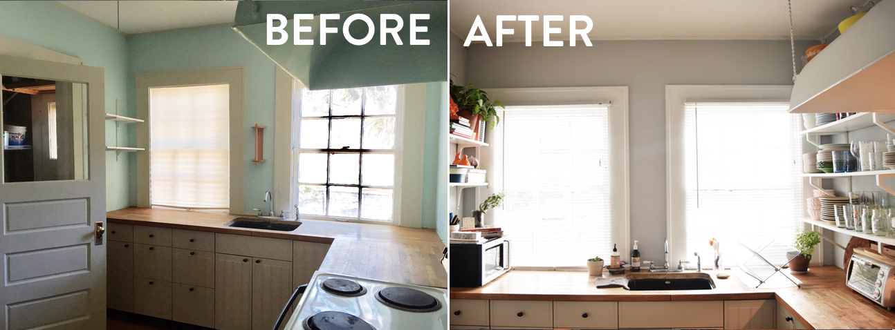 KITCHEN (BEFORE & AFTER) — JACINTHA PAYNE