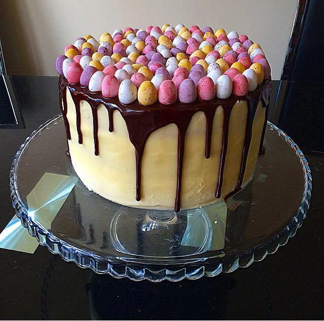 Easter Mini Egg Cake — Krish The Baker
