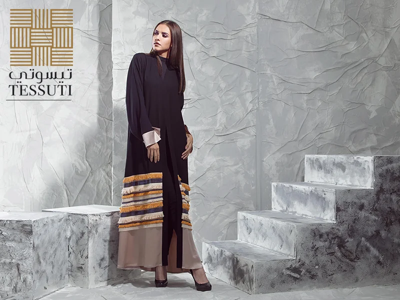 English — Tessuti Abaya collection