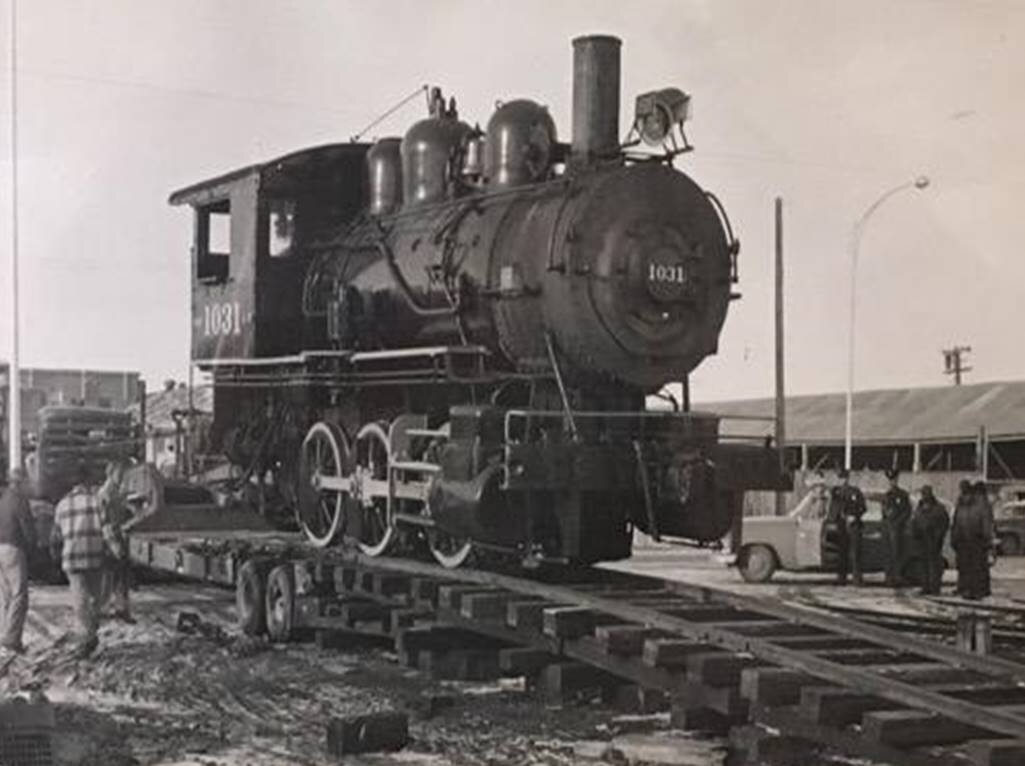 Old 1901 Steam Engine Train — The Yellowstone County Museum
