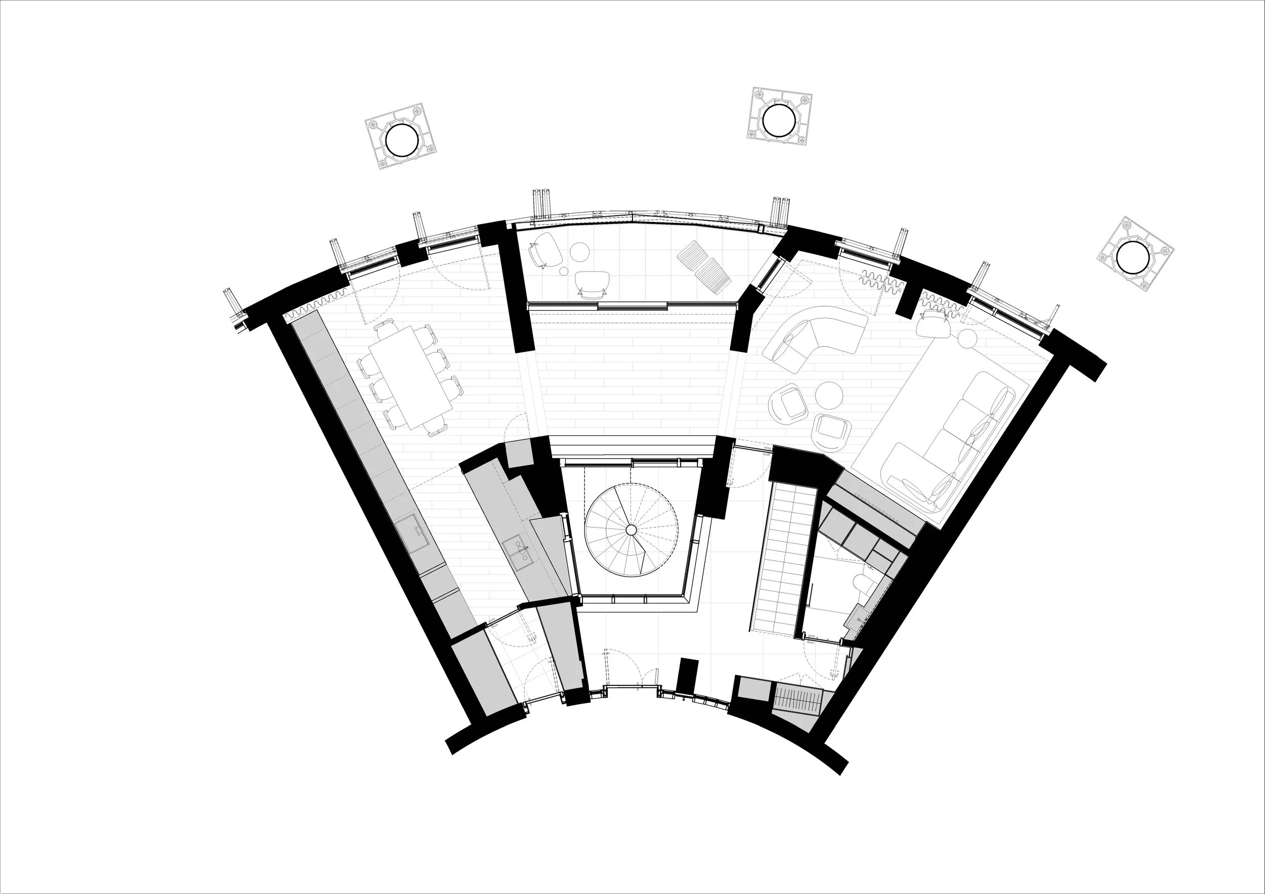 Gasholders Penthouse IV, King's Cross, London — Lee + Wilkinson ...