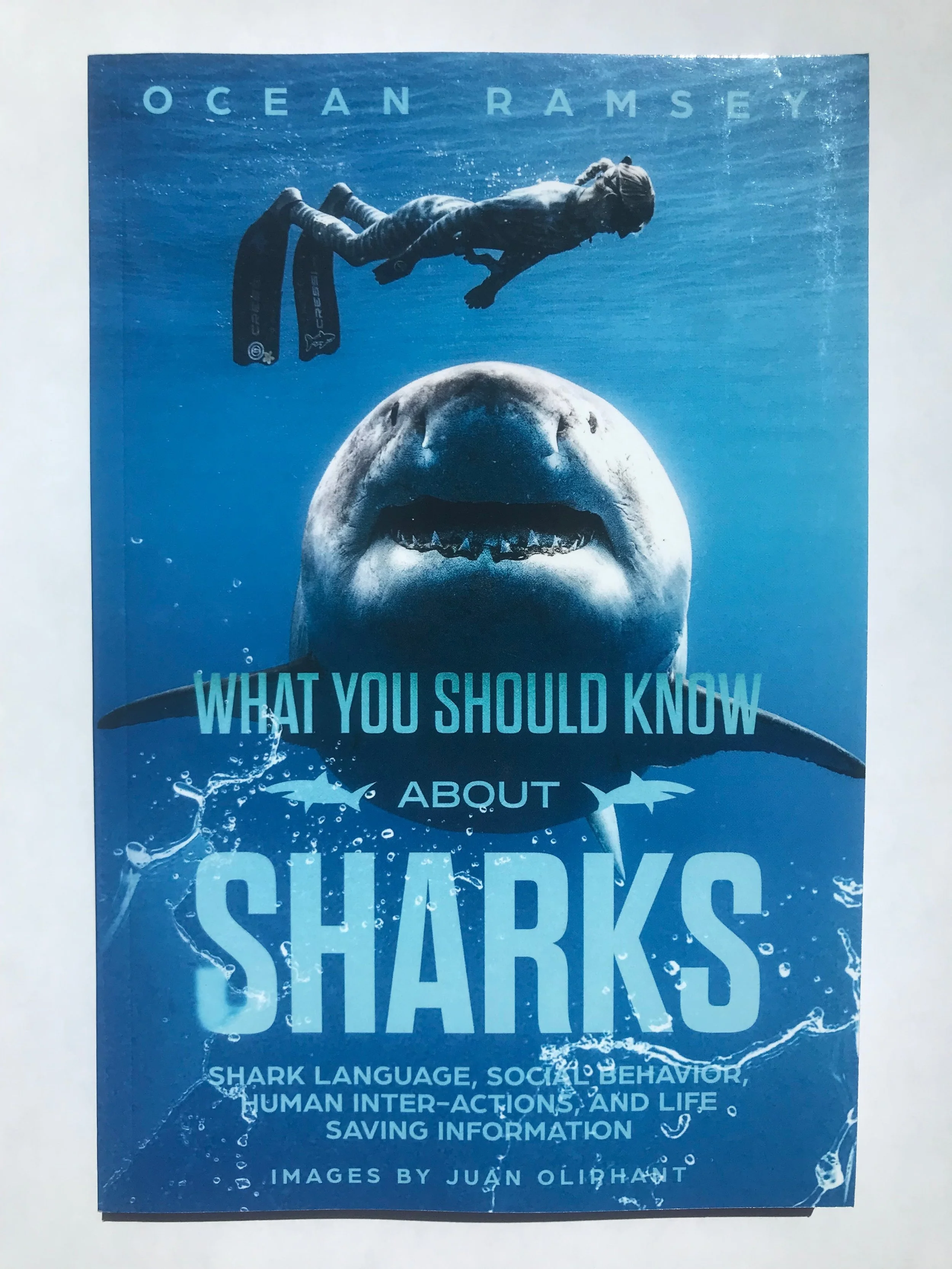 Ocean Ramsey's Book. What You Should Know About Sharks. Shark Language ...