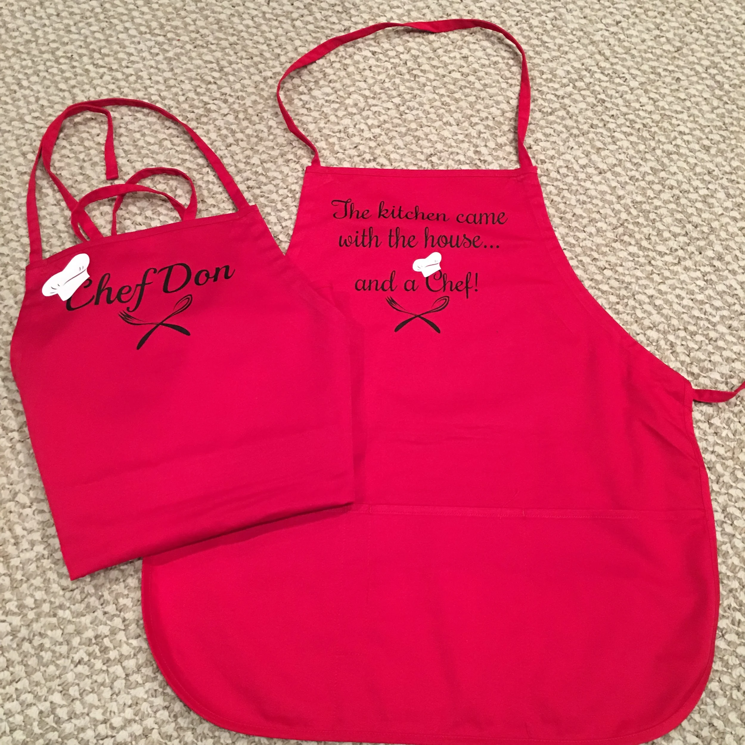 In the Kitchen - Apron — "where customization has a whole new meaning"