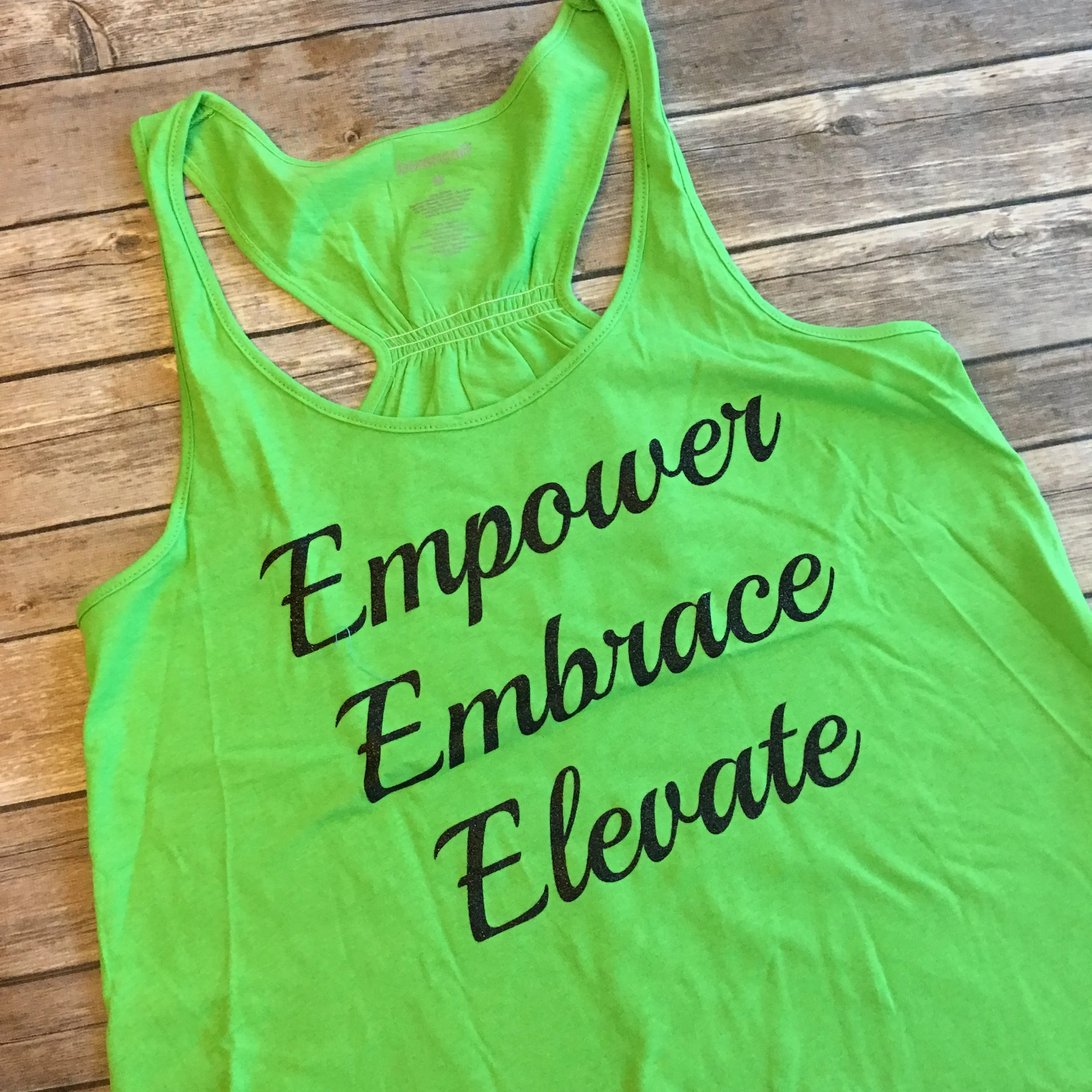 Tanks- Racer back — "where customization has a whole new meaning"
