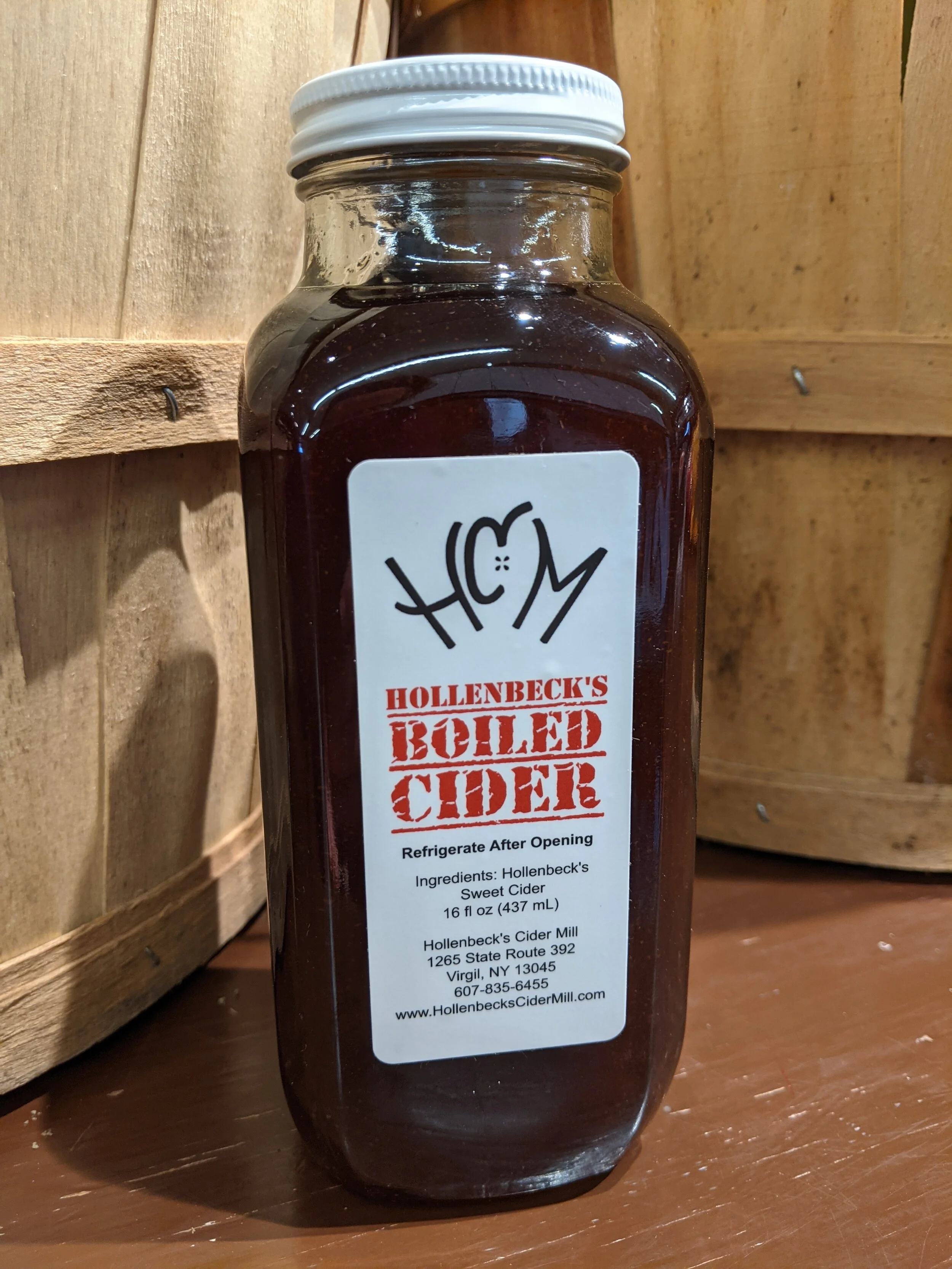Boiled Cider — Hollenbeck's Cider Mill