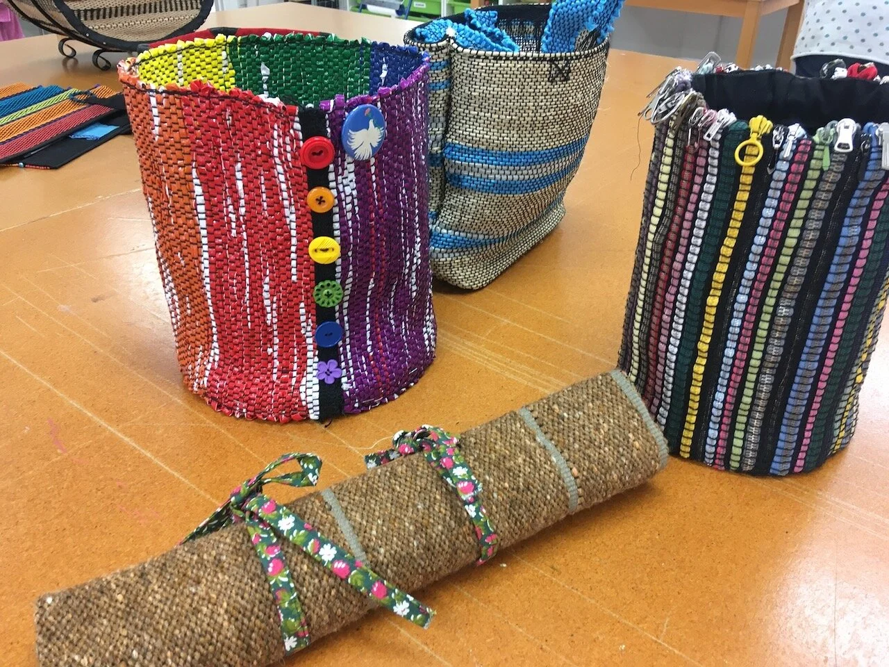 Textile 1 course at Glimåkra Folkhögskola Sweden