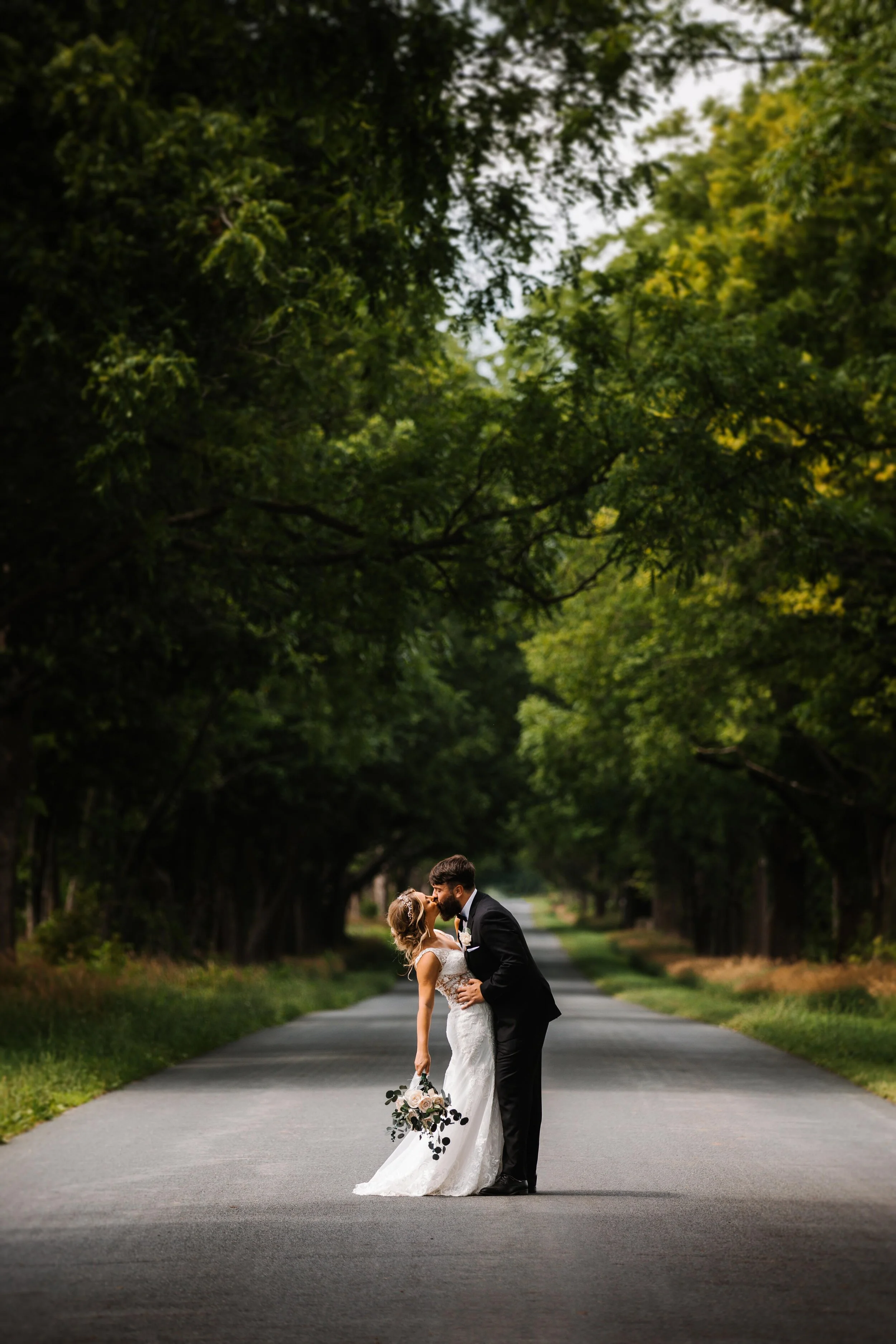Hannah and Zach - Fort Custer engagement — Entrada Photography