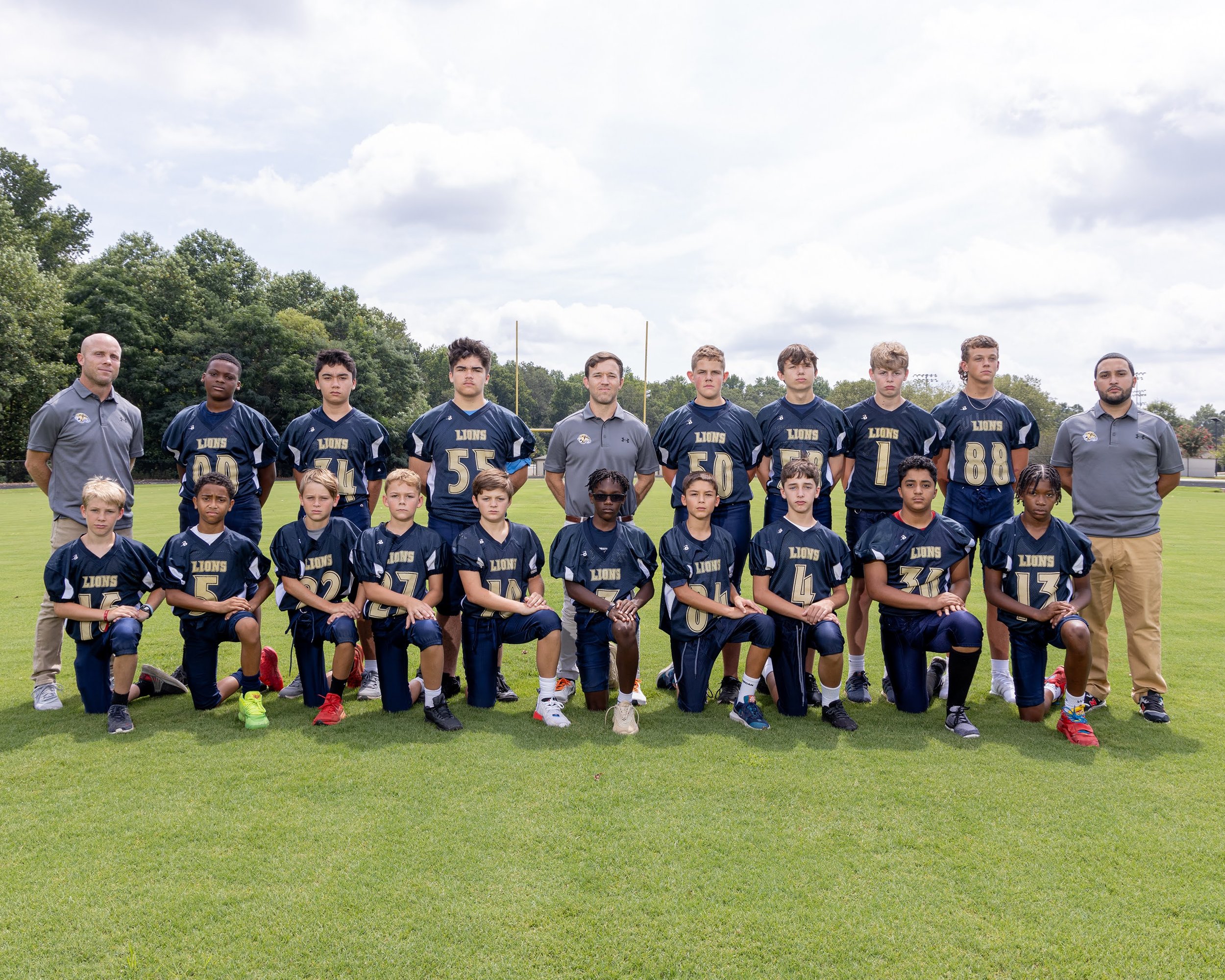 Middle School Football Teams
