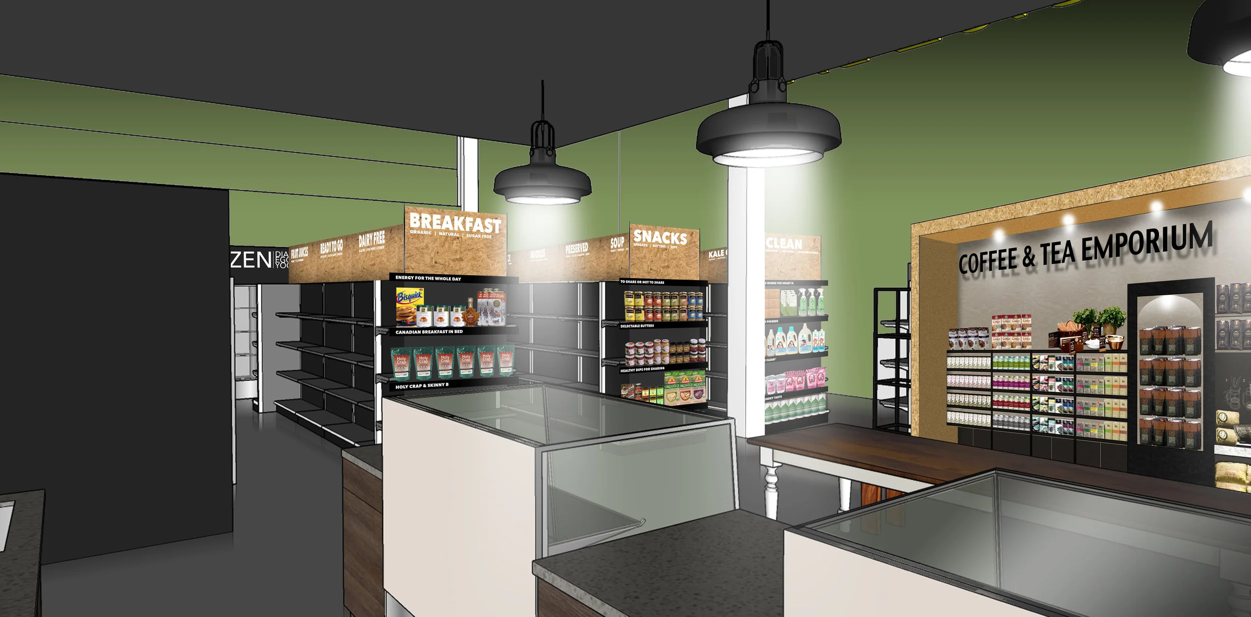 TNS Health Food Store — JNKM DESIGN