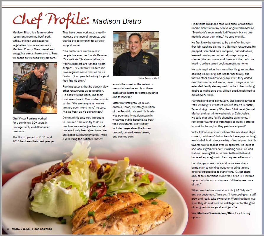 Madison Bistro 280-0559