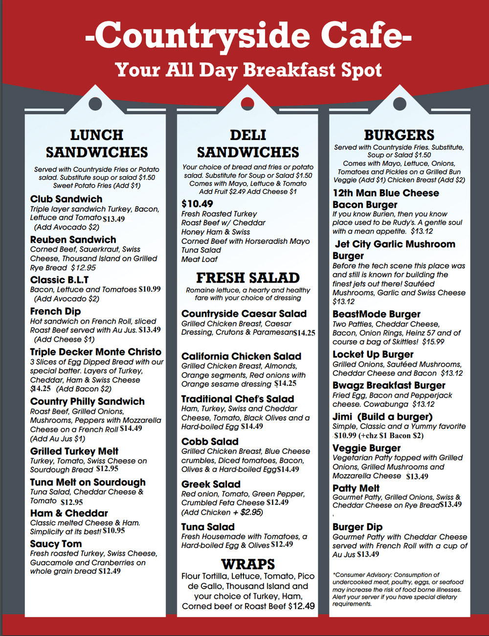 Renton Site — Countryside Cafe