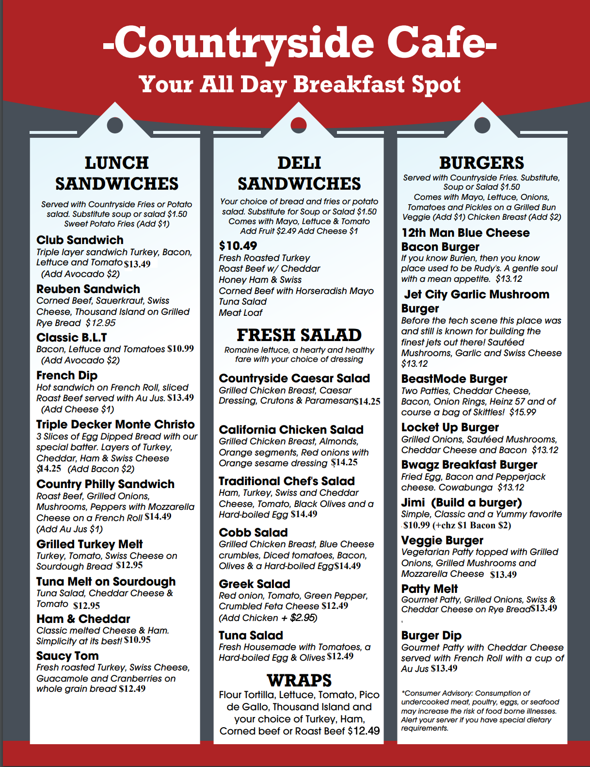 Renton Site — Countryside Cafe