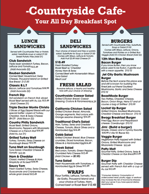 Renton Site — Countryside Cafe