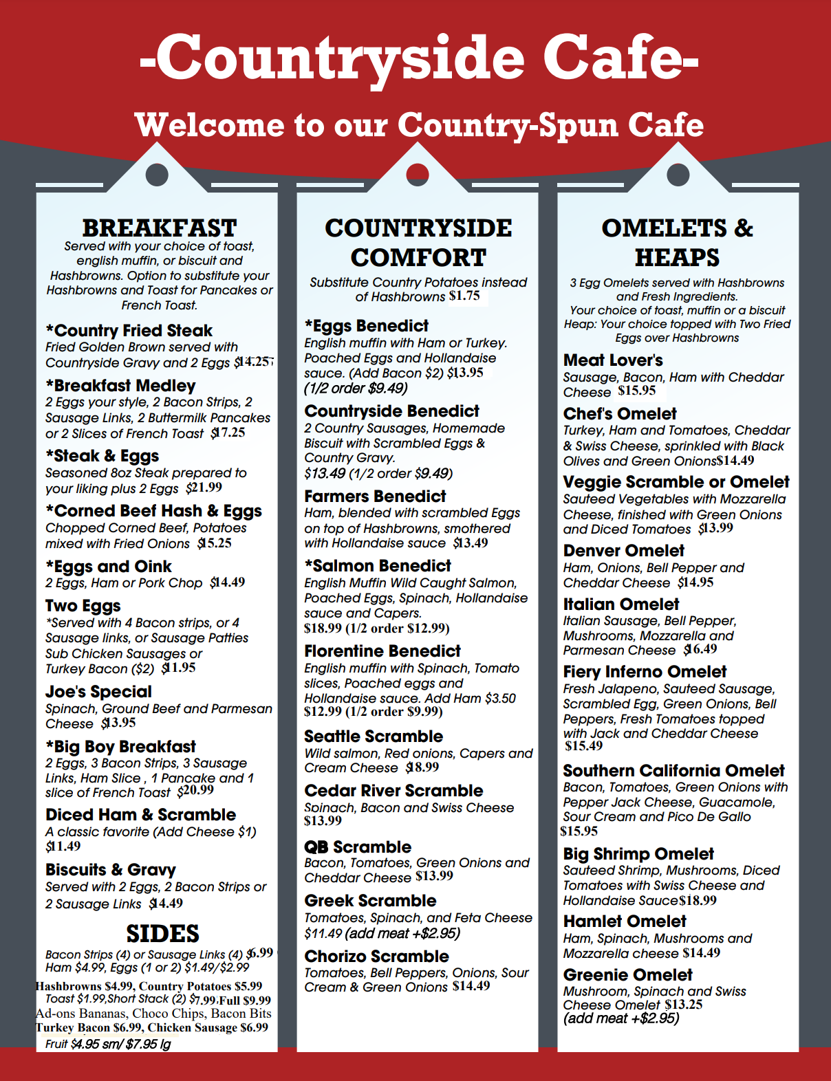 Renton Site — Countryside Cafe